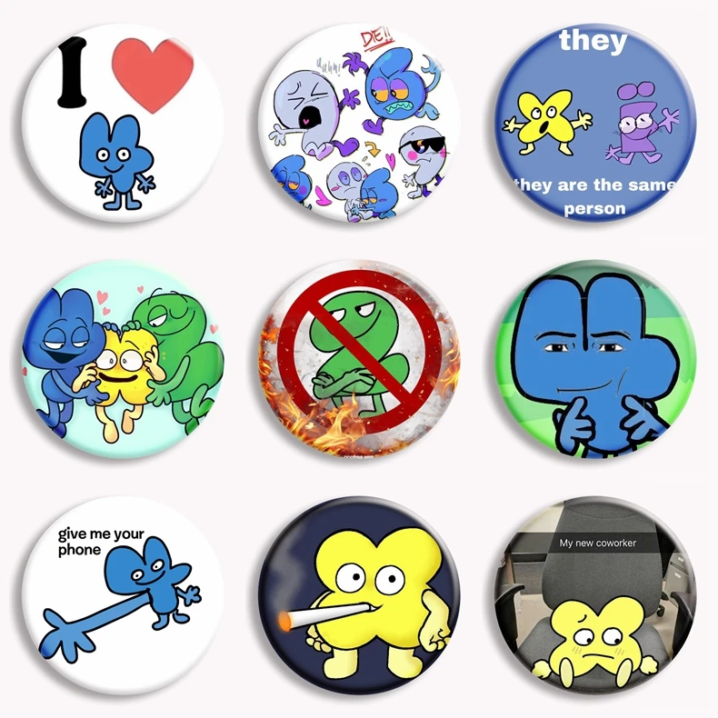 31Style-Funny-Bfb-X-and-Four-Creative-Button-Pin-Funny-Lollipop-4X ...