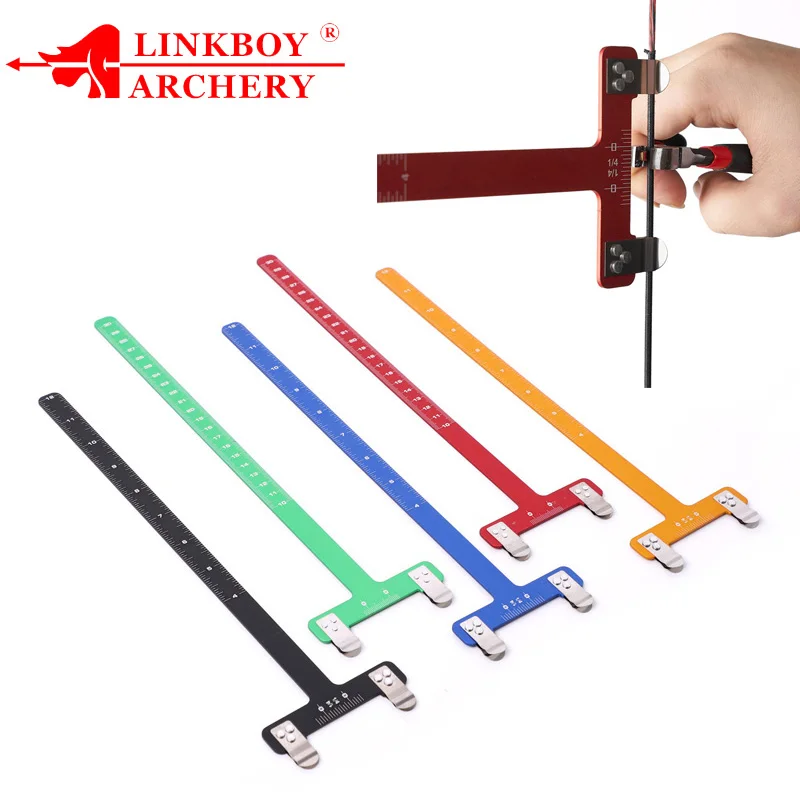Archery-Bow-Square-T-Ruler-Stainless-Steel-Material-Hunting-Measurement ...