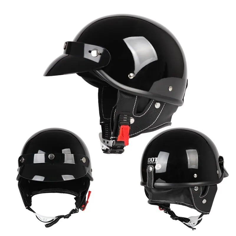 Motorcycle-Summer-Retro-Half-Helmet-Harley-Parade-Safety-for-Men-and ...