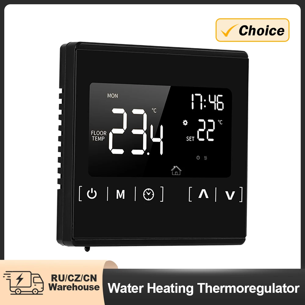 Su-s-tma-termoreg-lat-r-LCD-dokunmatik-ekranl-termostat-elektrikli ...