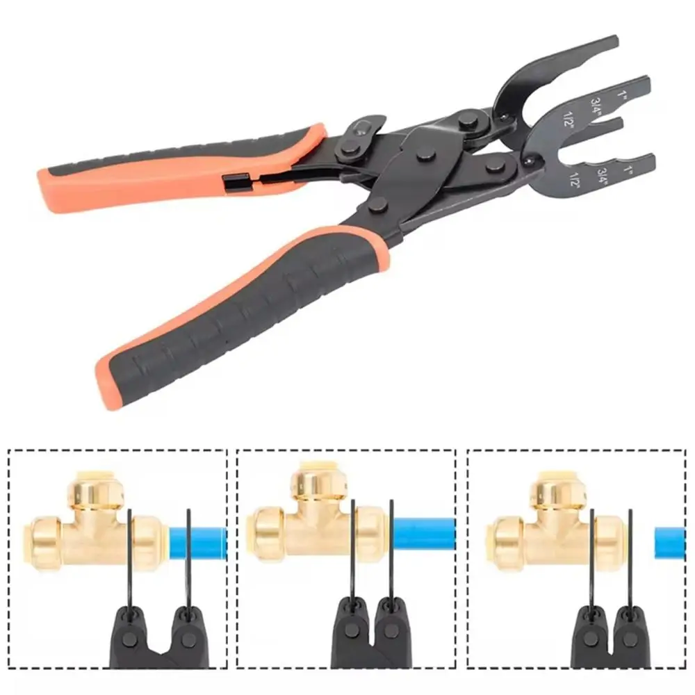 1/2in, 3/4in, 1in Push-Fit Disconnect Tong Tool Multi-Sized Alloy ...