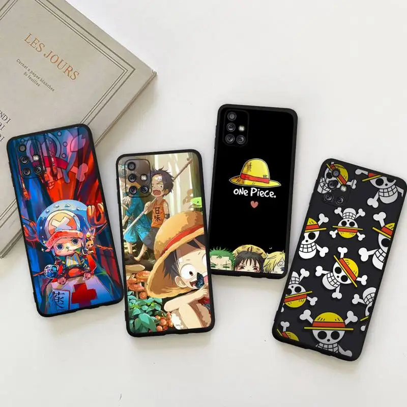 Anime One Piece Law Luffy Zoro Toys Phone Case For Samsung Galaxy A73 ...