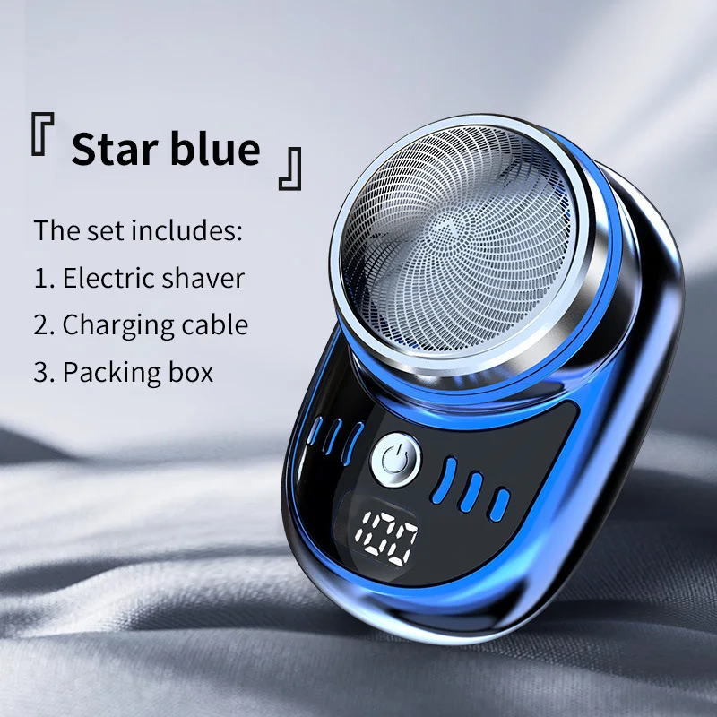 Electric-Mini-Shaver-USB-Rechargeable-Razor-Waterproof-Men-Ladies ...
