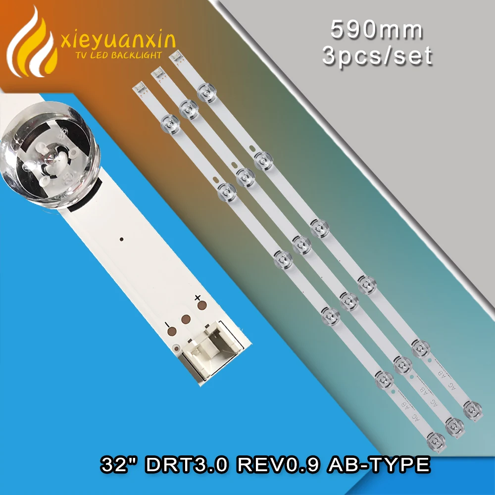 3Pcs-set-32in-590mm-LED-Backlight-Strip-for-LIG-32LB-6led-32LB570B ...