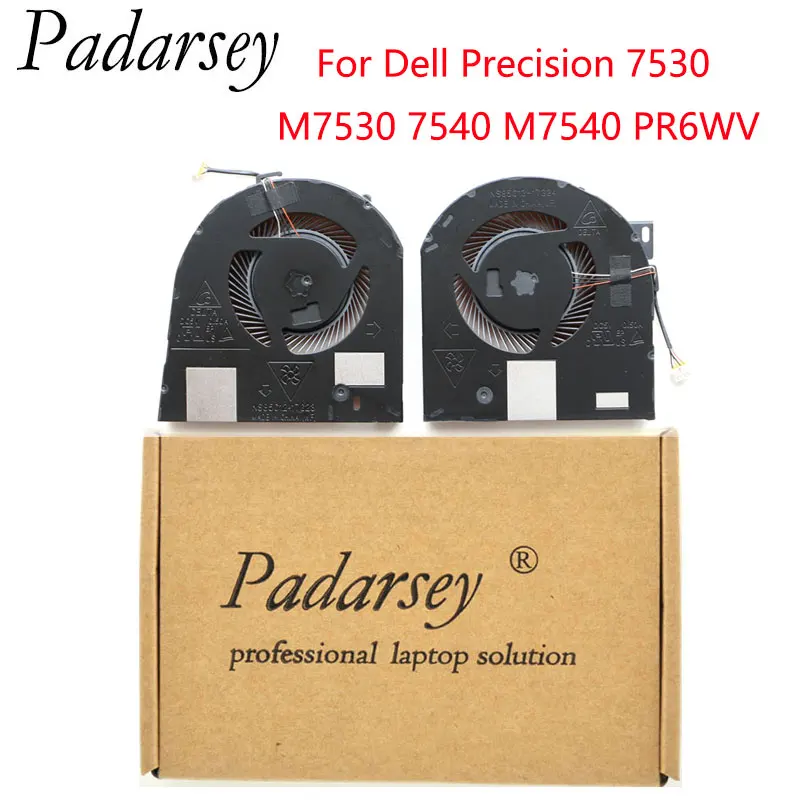 Padarsey-Replacement-Laptop-CPU-GPU-Cooling-Fan-for-Dell-Precision-7530 ...