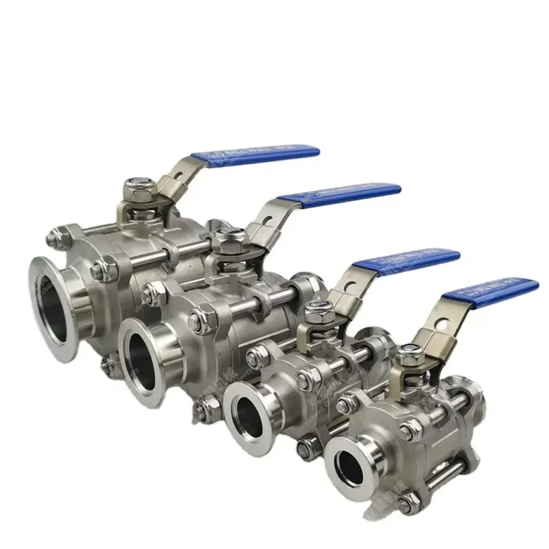 ISO-KF-Vacuum-Flange-Ball-Valve-304-Stainless-Steel-KF10-16-25-40-50 ...