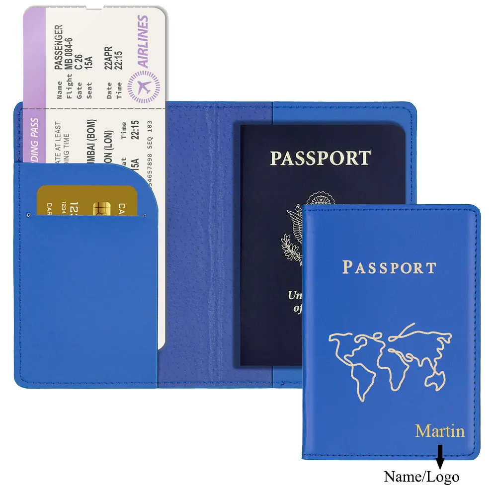 Passport Cover Template 7511