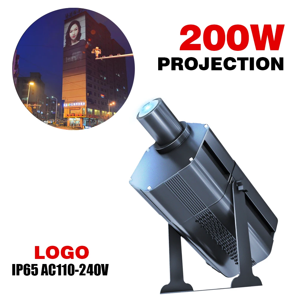 200w-Waterproof-Advertising-Led-Projector-IP67-Outdoor-High-Power ...