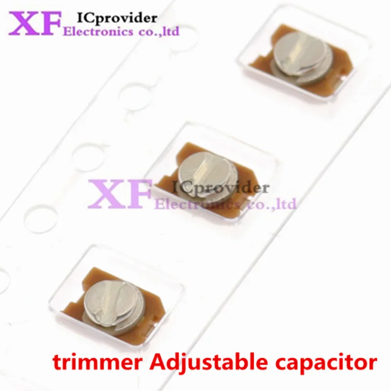 10pcs trimmer capacitor ajustável 3PF 6PF 10PF 20PF 30PF SMD ...