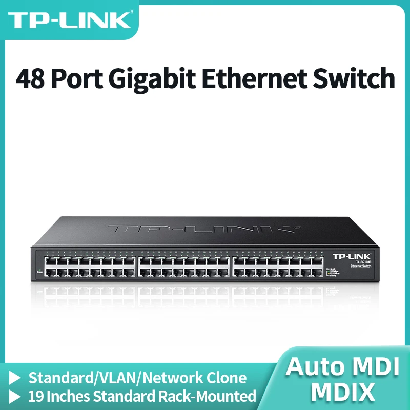 TP-Link-48-Port-Gigabit-Ethernet-Switch-1000M-Network-Hub-Internet ...