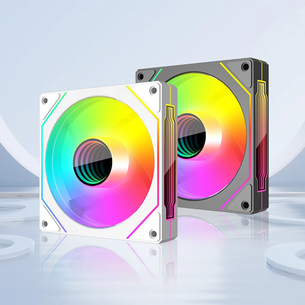 12cm-ARGB-5V-3Pin-4-Pin-PWM-Silent-Computer-Cooler-Fan-Infinity-Mirror ...