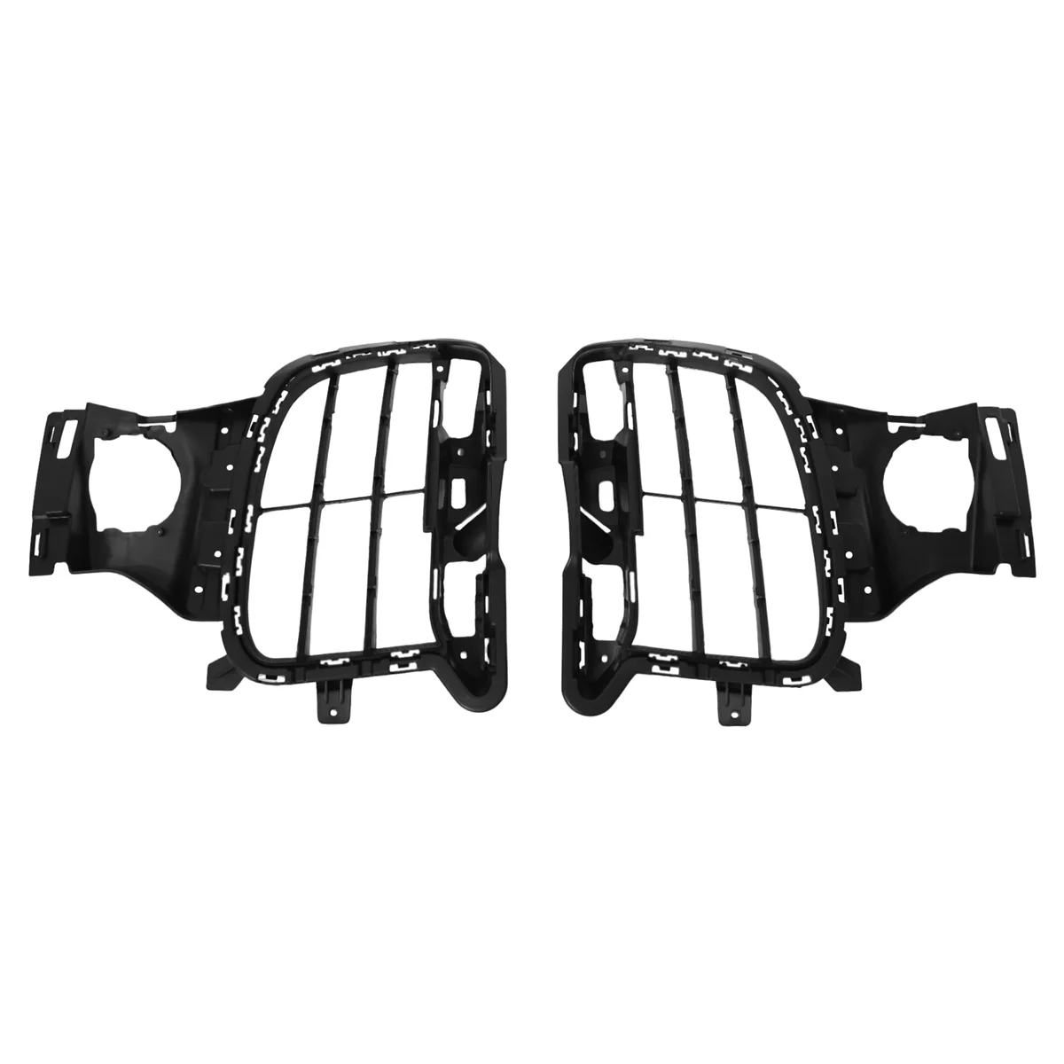 1Pair-Car-LH-RH-Bumper-Trim-for-Porsche-Cayenne-2011-2017-Front-Bumper ...