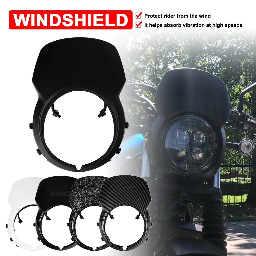 Motorcycle Headlight Front Fairing Windscreen Windshield For Honda ...
