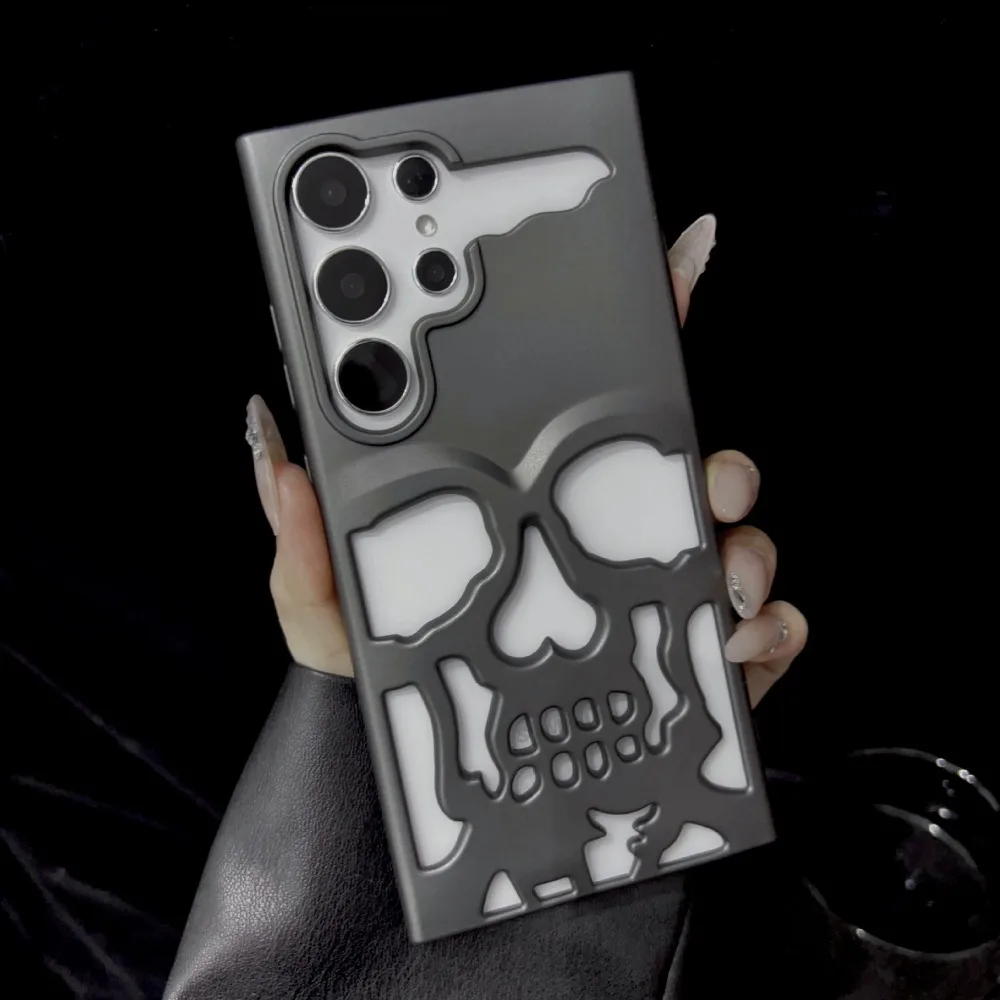 3D-Skull-Ghostface-Case-para-Samsung-Galaxy-S24-S23-Ultra-Plus-capa ...