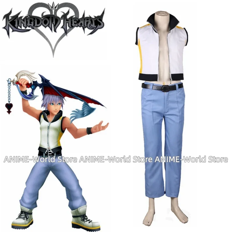 Game-Kingdom-Hearts-3D-Dream-Drop-Distance-Riku-Uniform-COS-Clothing ...