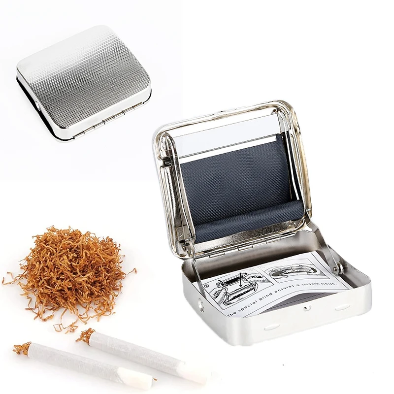 70mm/78mm/110mm Metal Semi-Automatic Adjustable Rolling Machine Tobacco ...