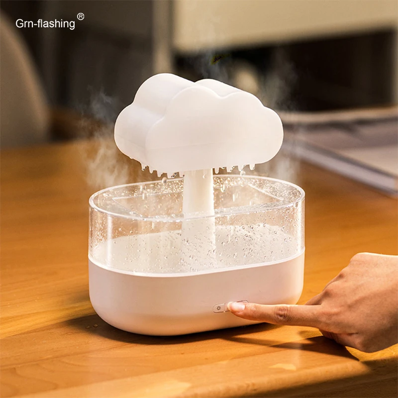 Creative-Cloud-Rain-Aromatherapy-Light-USB-Powered-Humidifier ...