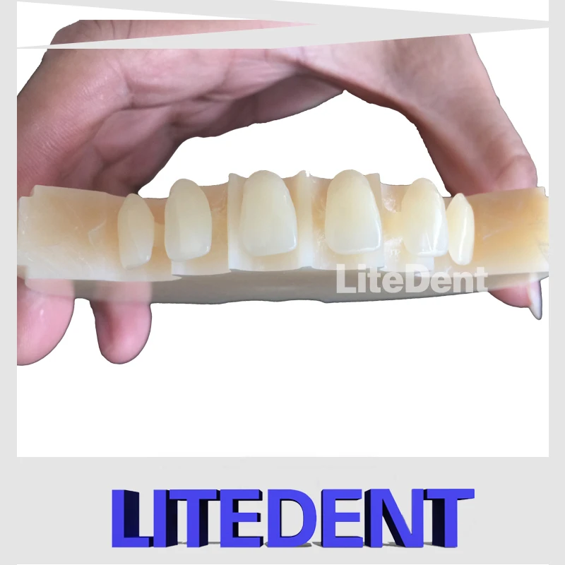 3 Pieces/Lot Bleach Color BL1 BL2 BL3 Multi-Layered PMMA Block Dental ...