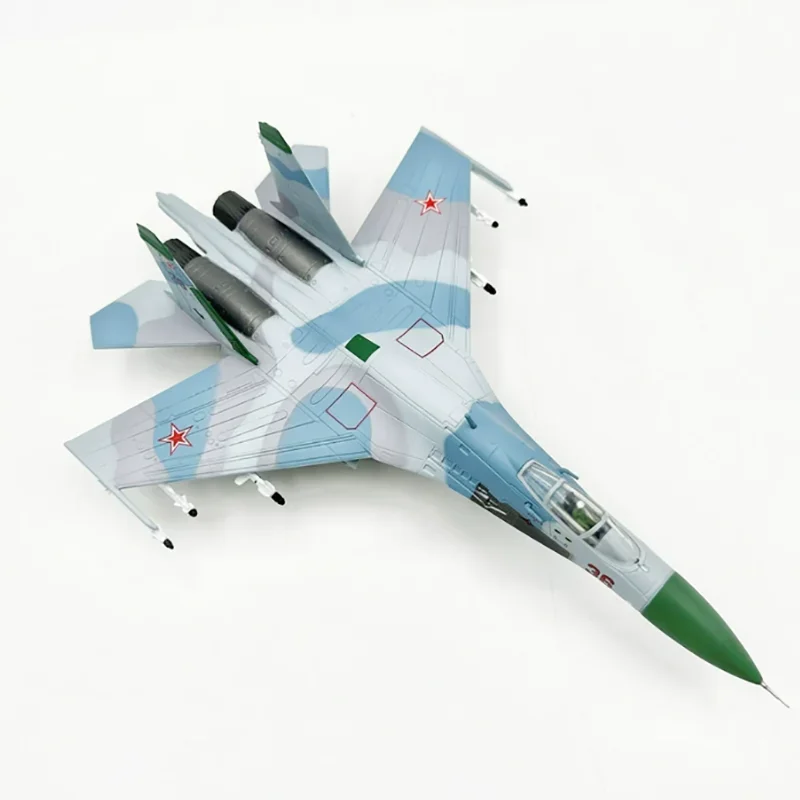 Proportional-1-100-Su-27-SU-27-Flanker-Fighter-Model-Russia-Air-Force ...