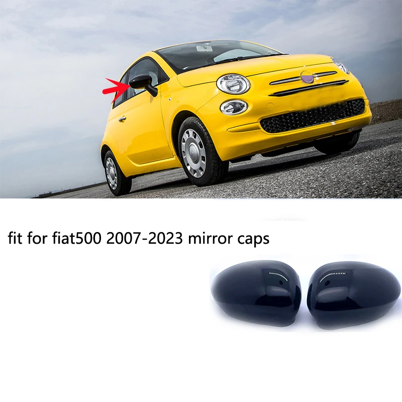 2Pcs-Car-External-Outside-Rearview-Mirror-Cover-Wing-Door-Side-Shell ...
