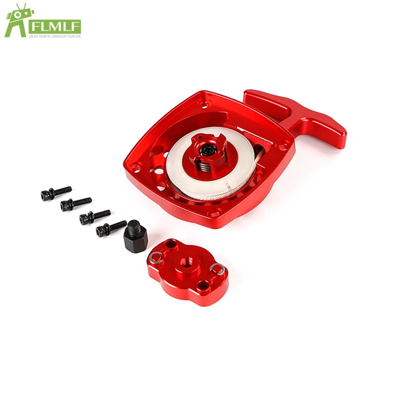 Alloy CNC Easy Started Pull Starter & Dial Kit for 1/5 HPI ROFUN BAHA ...