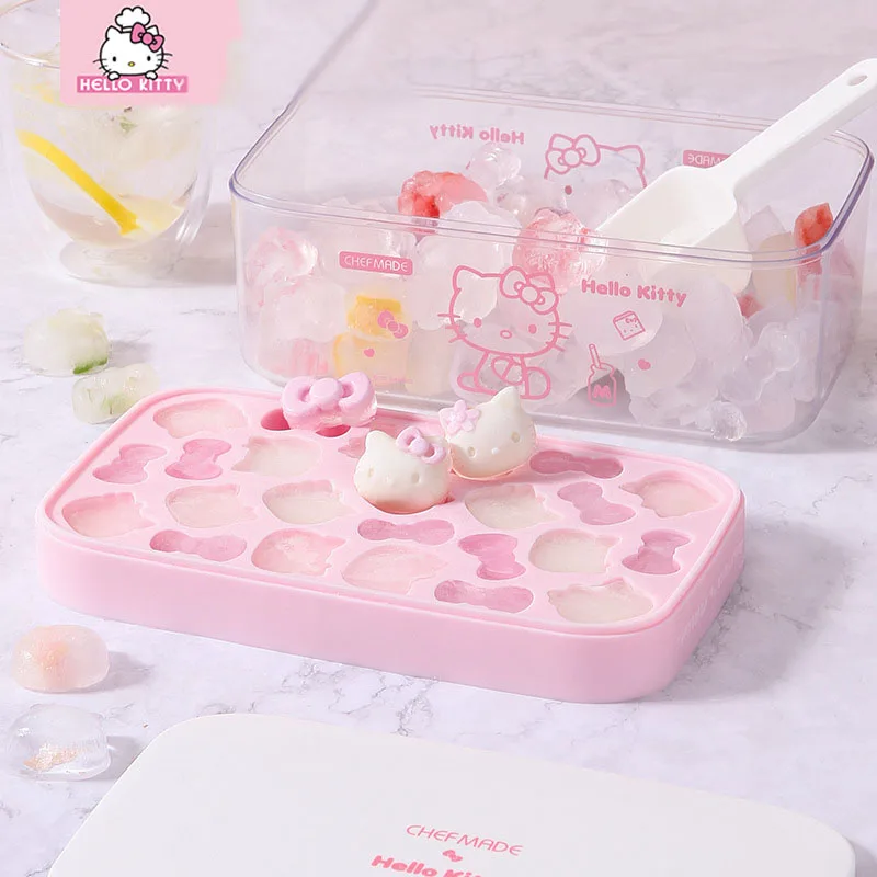 Hello-Kitty-Ice-Cube-Mold-Multi-layer-Storage-Ice-Tray-Food-Grade ...