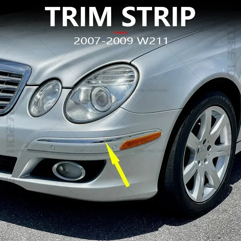 for-2007-2009-W211-Mercedes-Benz-E320-E350-E550-E63-AMG-Front-Bumper ...