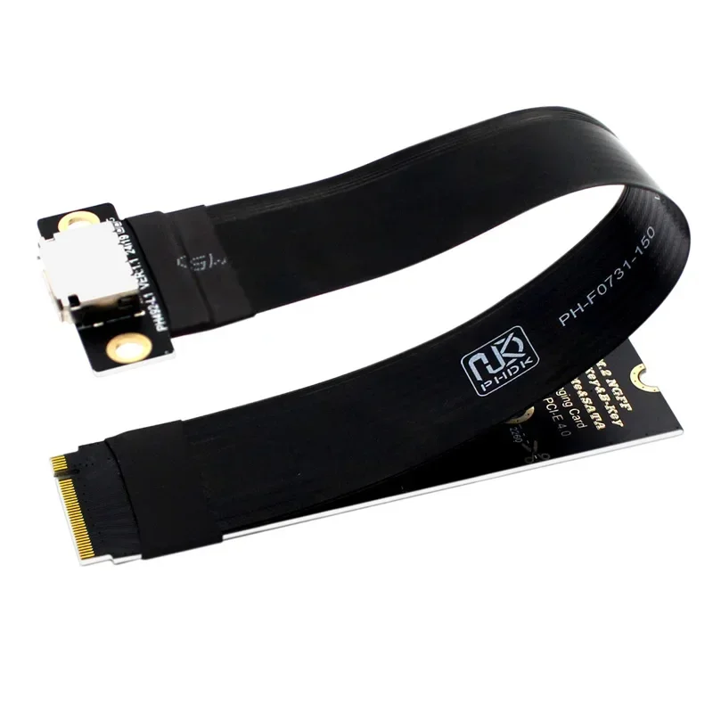 M.2 NVME to Oculink 4i Extension Cable for SSD Graphics Card M2 M Key ...