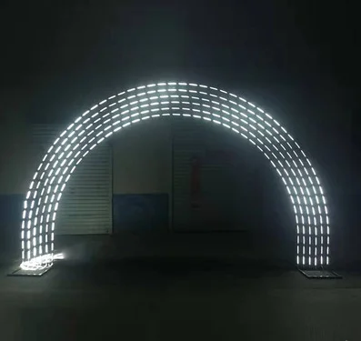 New-wedding-LED-water-lights-meteor-shower-arch-wedding-hall-marquee ...