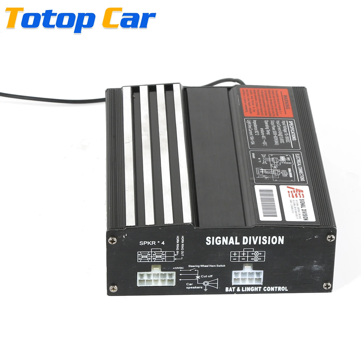600W Car Warning Alarm control box 18 Sound Police Firetruck Siren ...