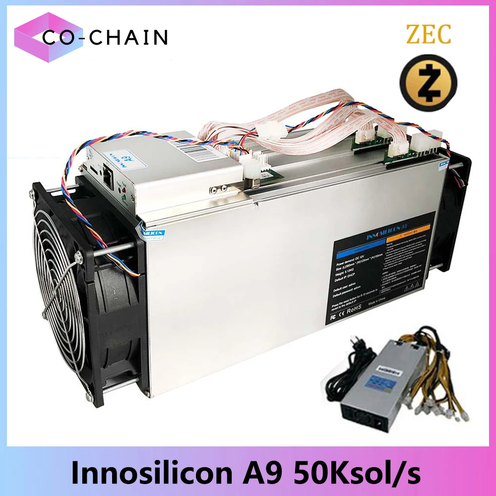 Innosilicon-A9-Zmaster-50Ksol-s-ASIC-Miner-620W-Home-ZEC-Mining-Equihash-algorithm-Zcach-Miner ...