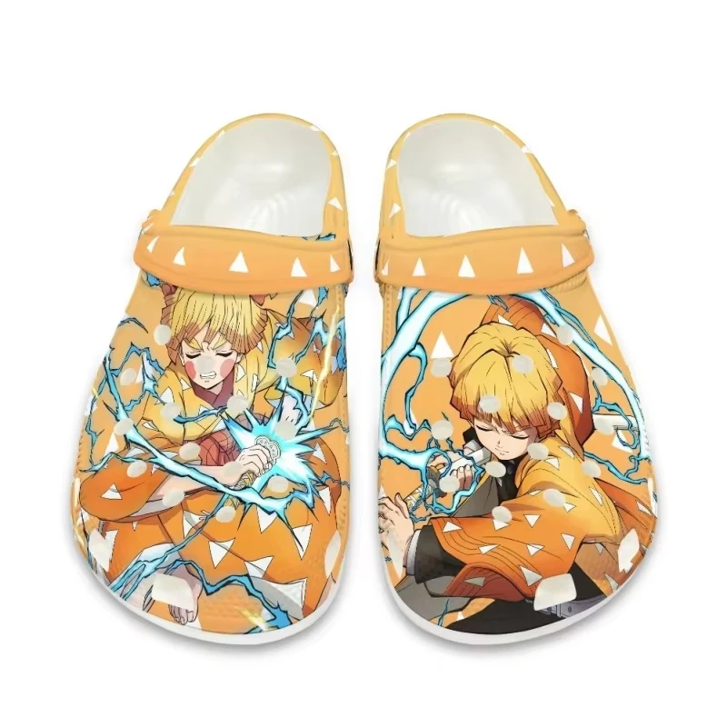 Demon Slayer Anime Unisex Sandals Non-Slip Beach Shoes with Ventilation ...