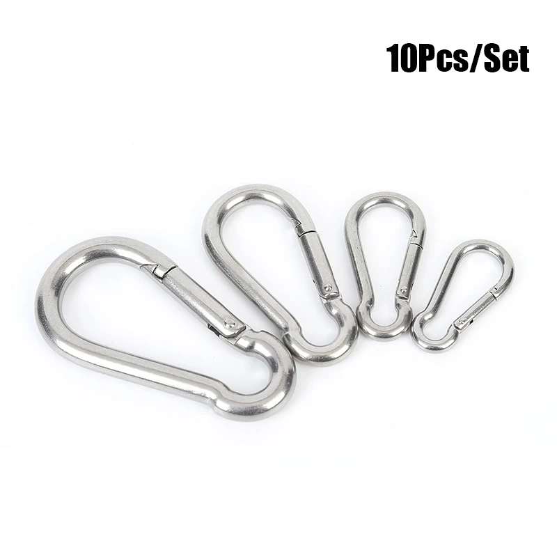 10Pcs-304-Stainless-Steel-M4-M5-M6-M7-M8-Multifunctional-Spring-Snap ...