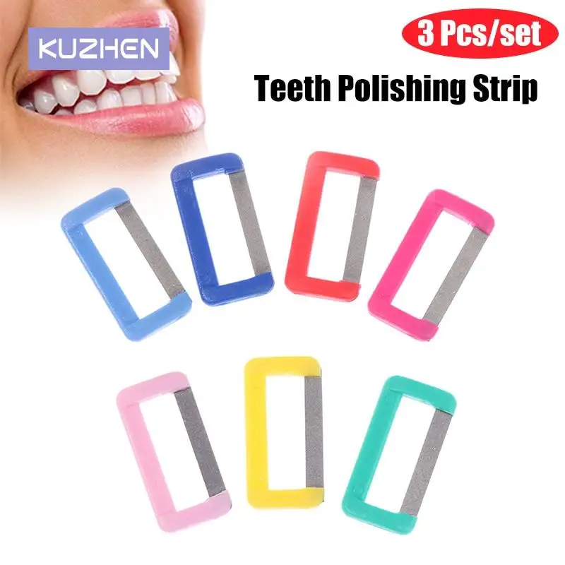 3Pcs Disposable Dental Orthodontic Interproximal Enamel Polishing Tool ...