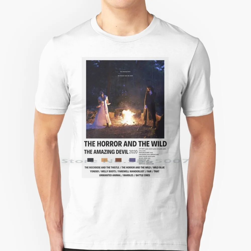The Amazing Devil-The Horror And The Wild T Shirt Cotton 6XL The Horror ...