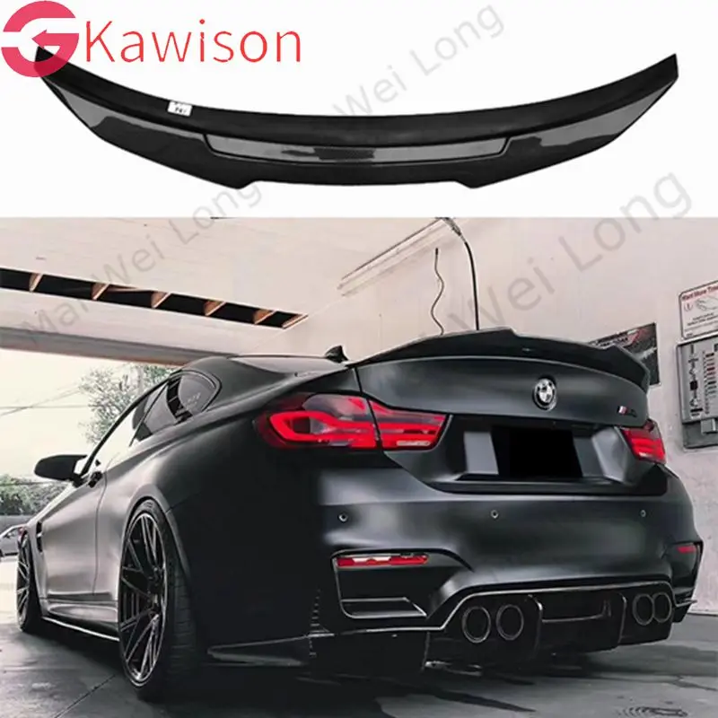 High-Quality-CARBON-FIBER-REAR-WING-TRUNK-LIP-SPOILER-FOR-BMW-F32-F33 ...