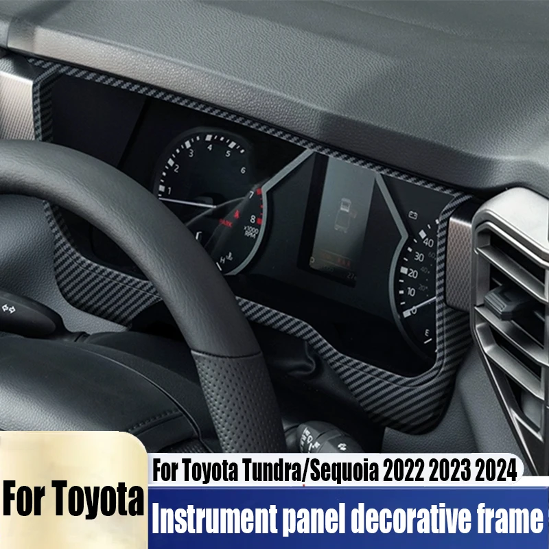 For-Toyota-Tundra-Sequoia-2022-2023-2024-instrument-panel-decorative ...