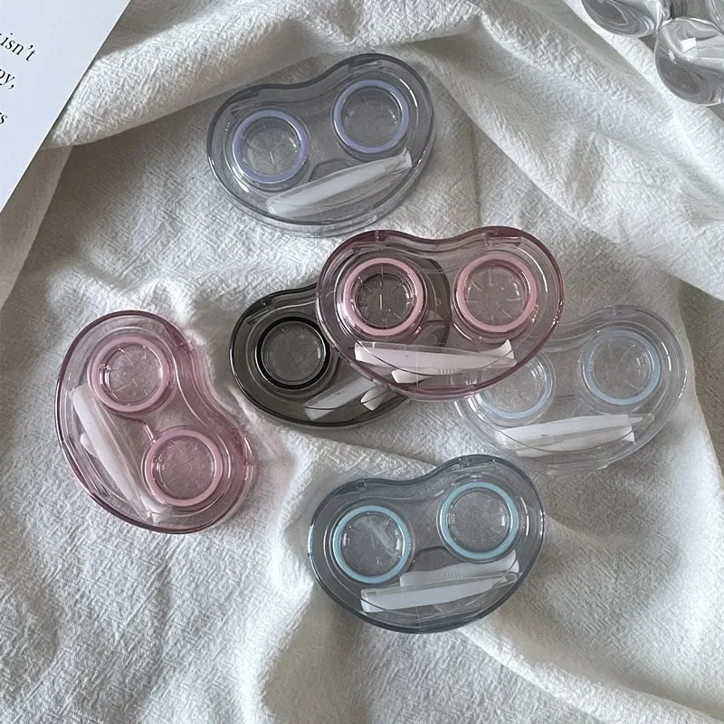 Contact-Lens-Case-Portable-Transparent-Simple-One-piece-Companion-Case ...