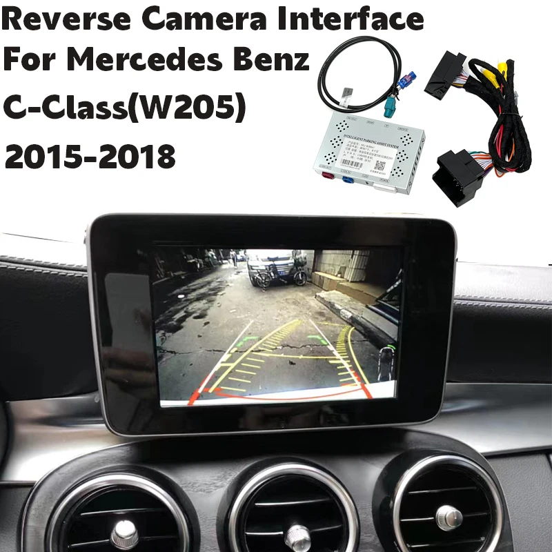 For-Mercedes-Benz-C-class-W205-2015-2018-Reverse-Camera-Recoder-HD ...