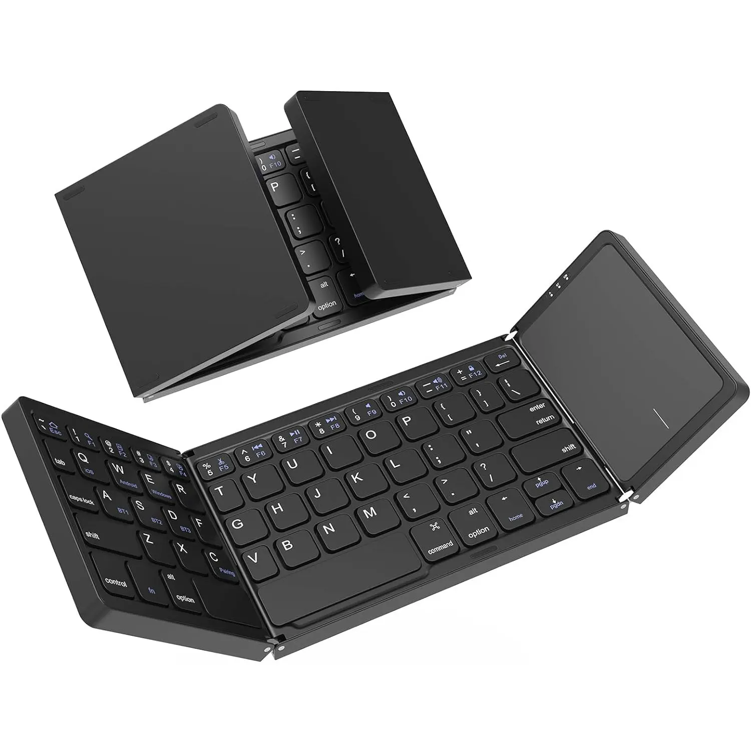 Foldable-Keyboard-Wireless-Mini-Bluetooth-Keyboard-with-Sensitive ...