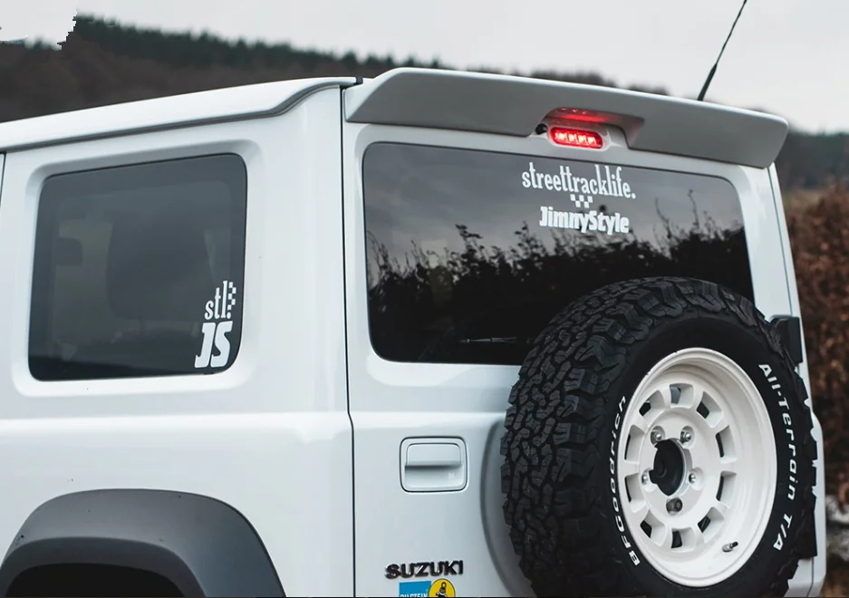 High Quality rear wing trunk lip tail spoiler ABS plastic material FOR Suzuki Jimny JB64 JB74 ...