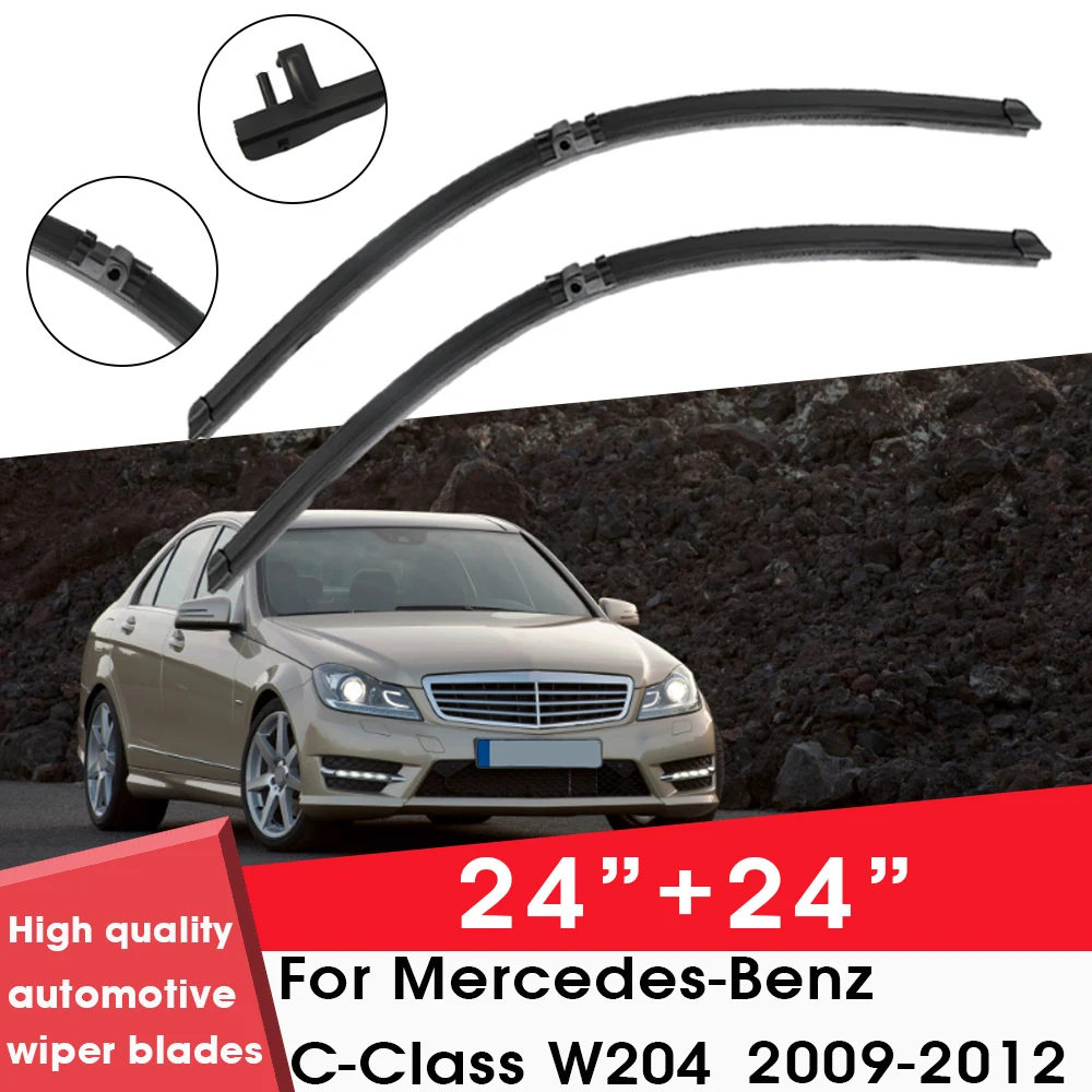 Car-Wiper-Blade-For-Mercedes-Benz-C-Class-W204-2009-2012-24-24 ...
