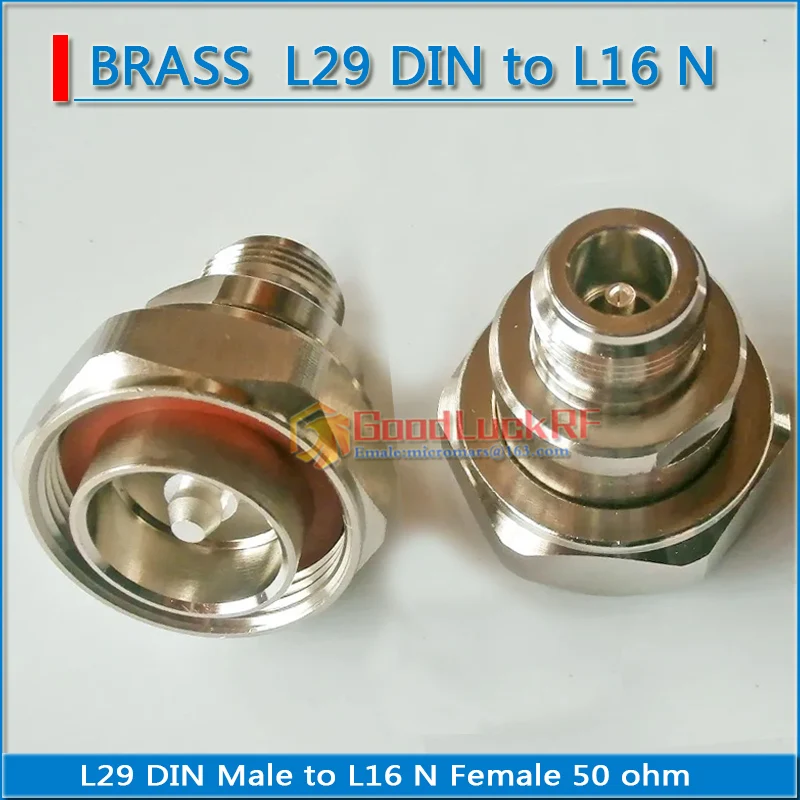 7/16 DIN L29 Male to L16 N Female Plug DIN Male to N Male to DIN Female ...