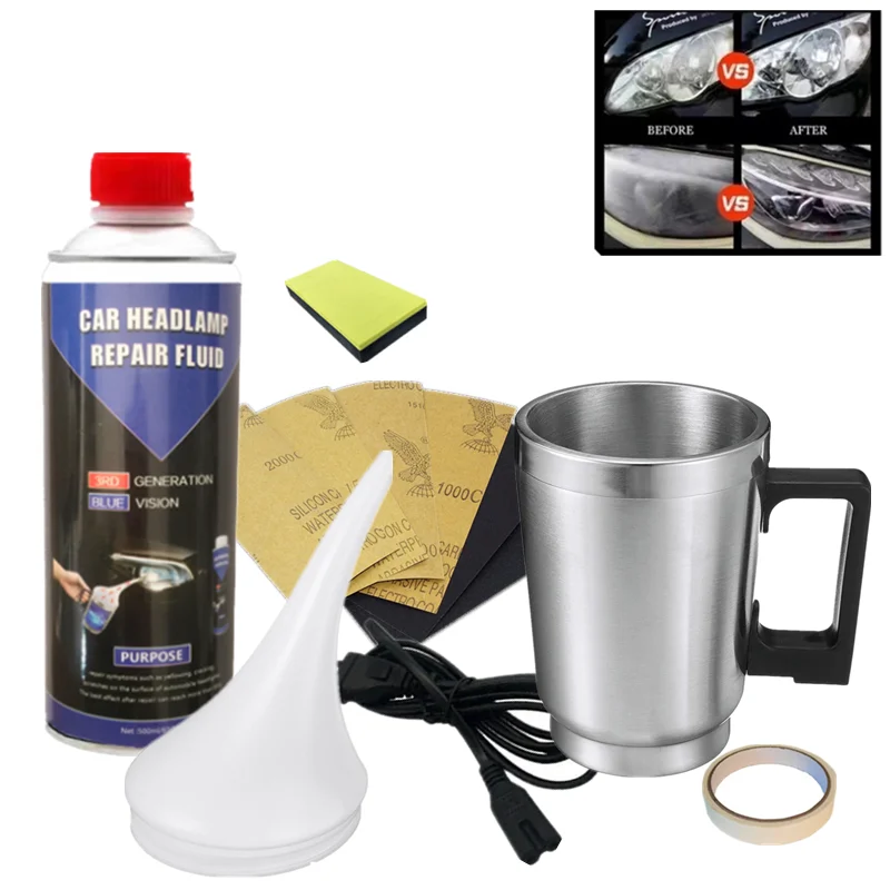 Headlight-Cars-renovator-liquid-polymer-Polishing-Kits-Headlamp-Lens ...