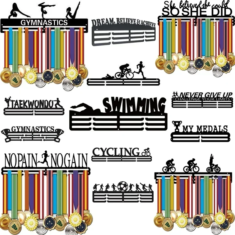 Marathon-Race-Medal-Display-Rack-Holder-Hanger-Organizer-for-Wall ...