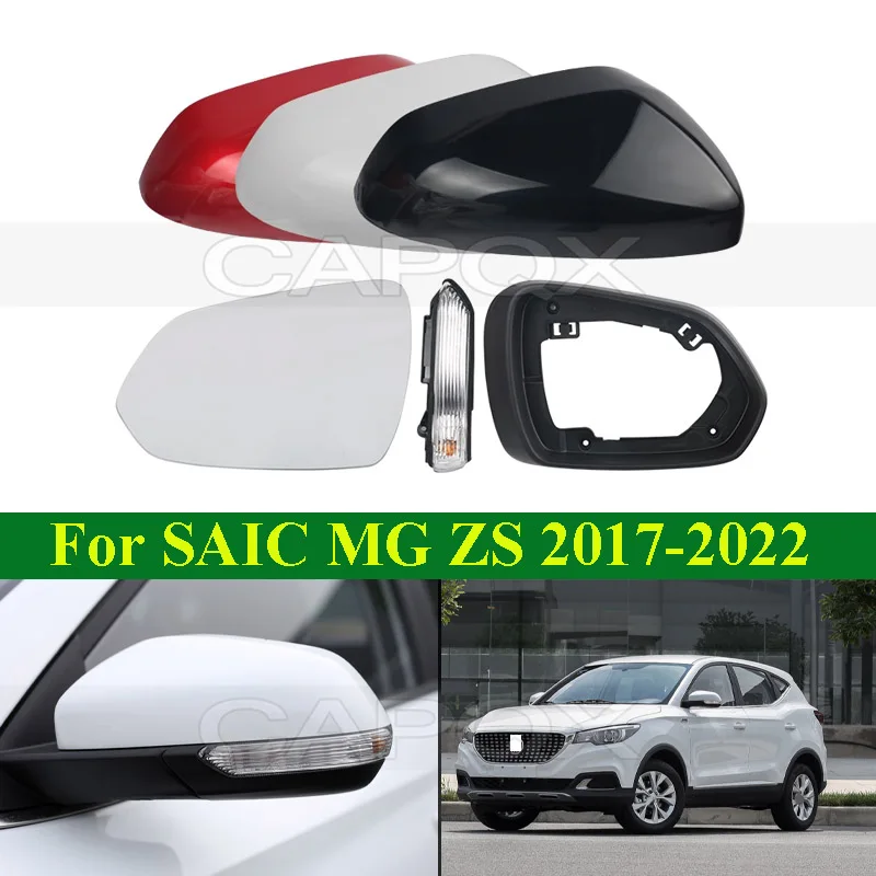 CAPQX-For-SAIC-MG-ZS-MGZS-2017-2022-Car-Rearview-Mirror-Cover-Lens-Side ...