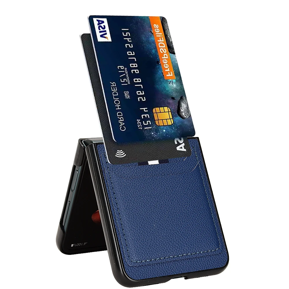 Anti-Shock-Card-Holder-Leather-Case-for-Samsung-Galaxy-Z-Flip-4-5G-Flip ...