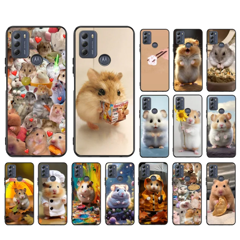 Cute-Hamster-Phone-Case-For-Moto-G84-G23-G24-G31-G32-G41-G51-G52-G53 ...