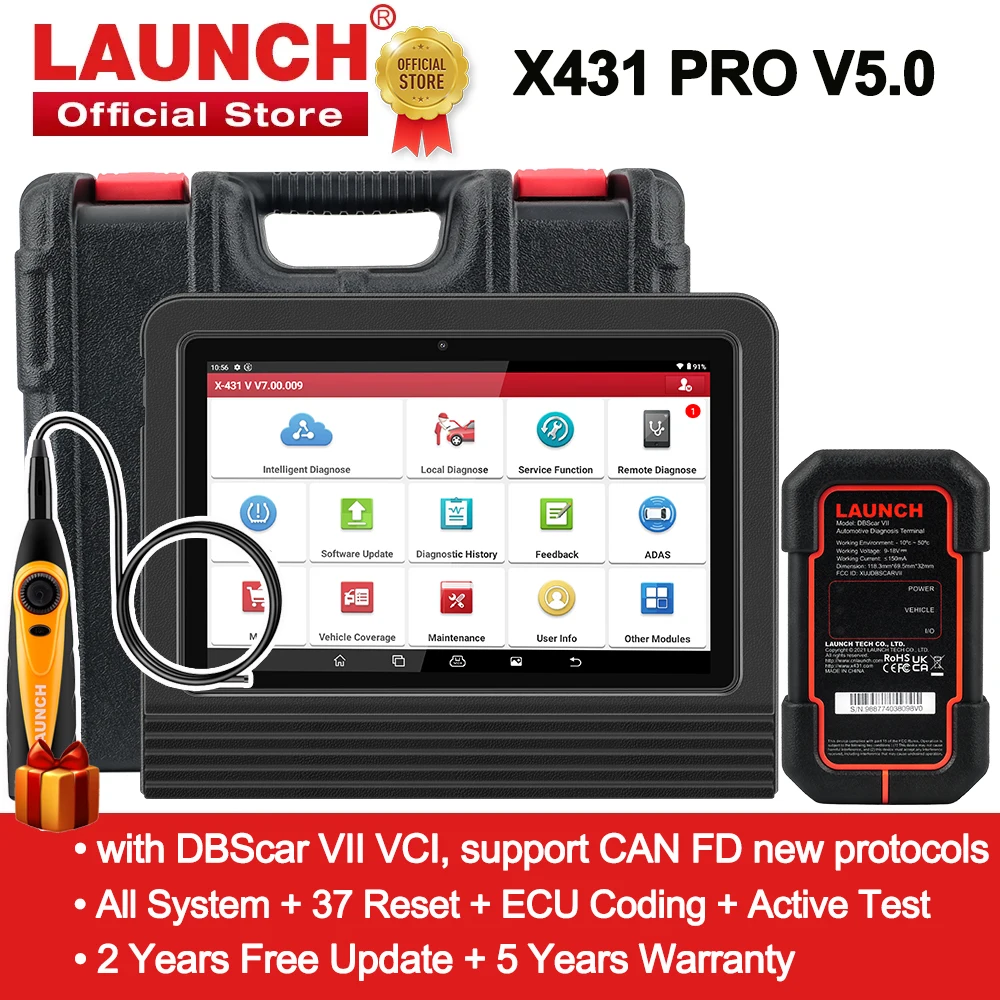 LAUNCH-X431-PRO-V5-0-Automative-Car-Diagnostic-Tools-CAN-FD-DOIP-OBD ...