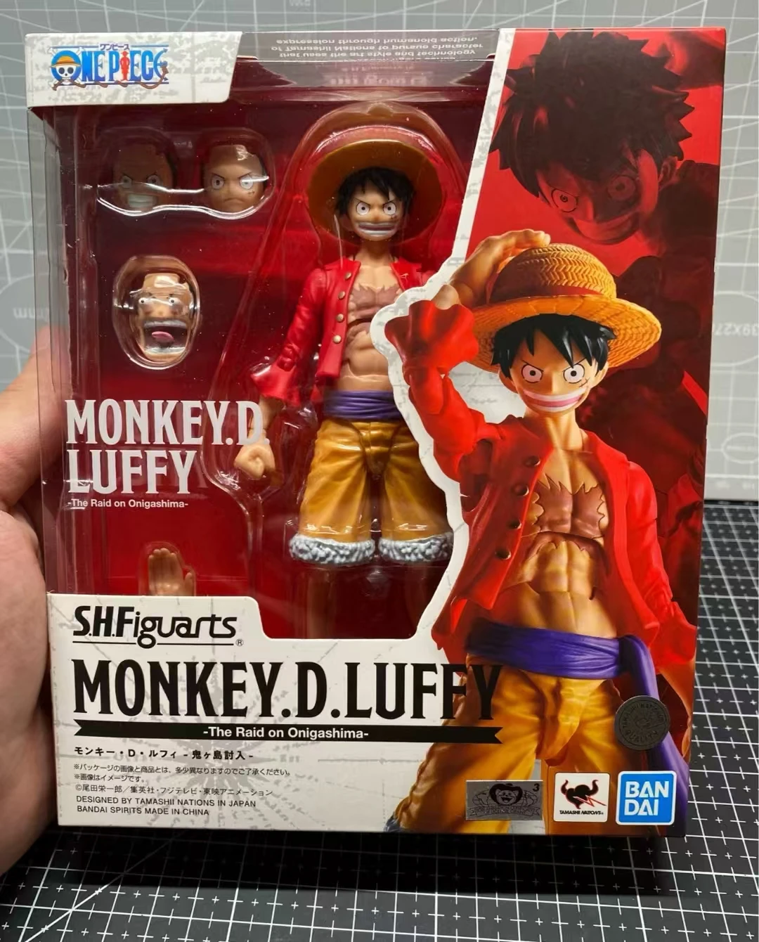 Figuras de acción de Bandai Sh Figuarts Shf One Piece, Monkey D Luffy ...